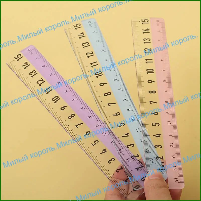 15cm Прозрачная линейка