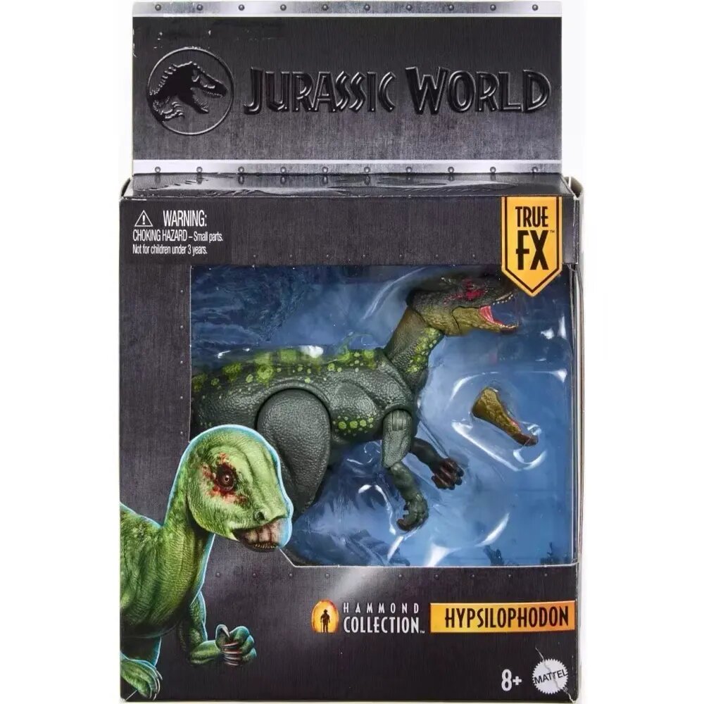 Mattel Jurassic World 4: Серия Хэммонд Гипсилофодонт - Ультрараскрываемая Игрушечная Фигурка Динозавра JKM94