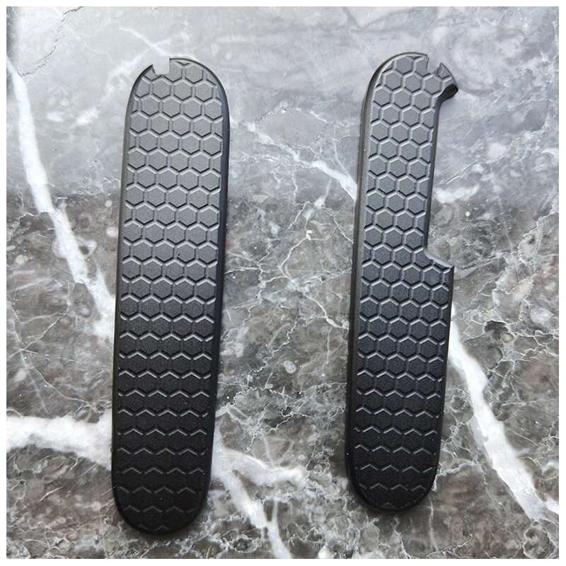 Рукоятки для ножей Victorinox 91 мм черные алюминиевые сотовые