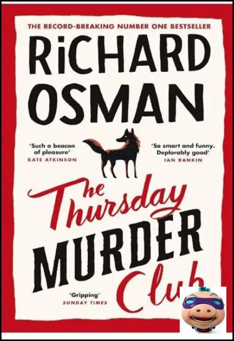 The Thursday Murder Club by Richard Osman Thursday Murder Club #1 Cozy British Crime Mystery Paperback