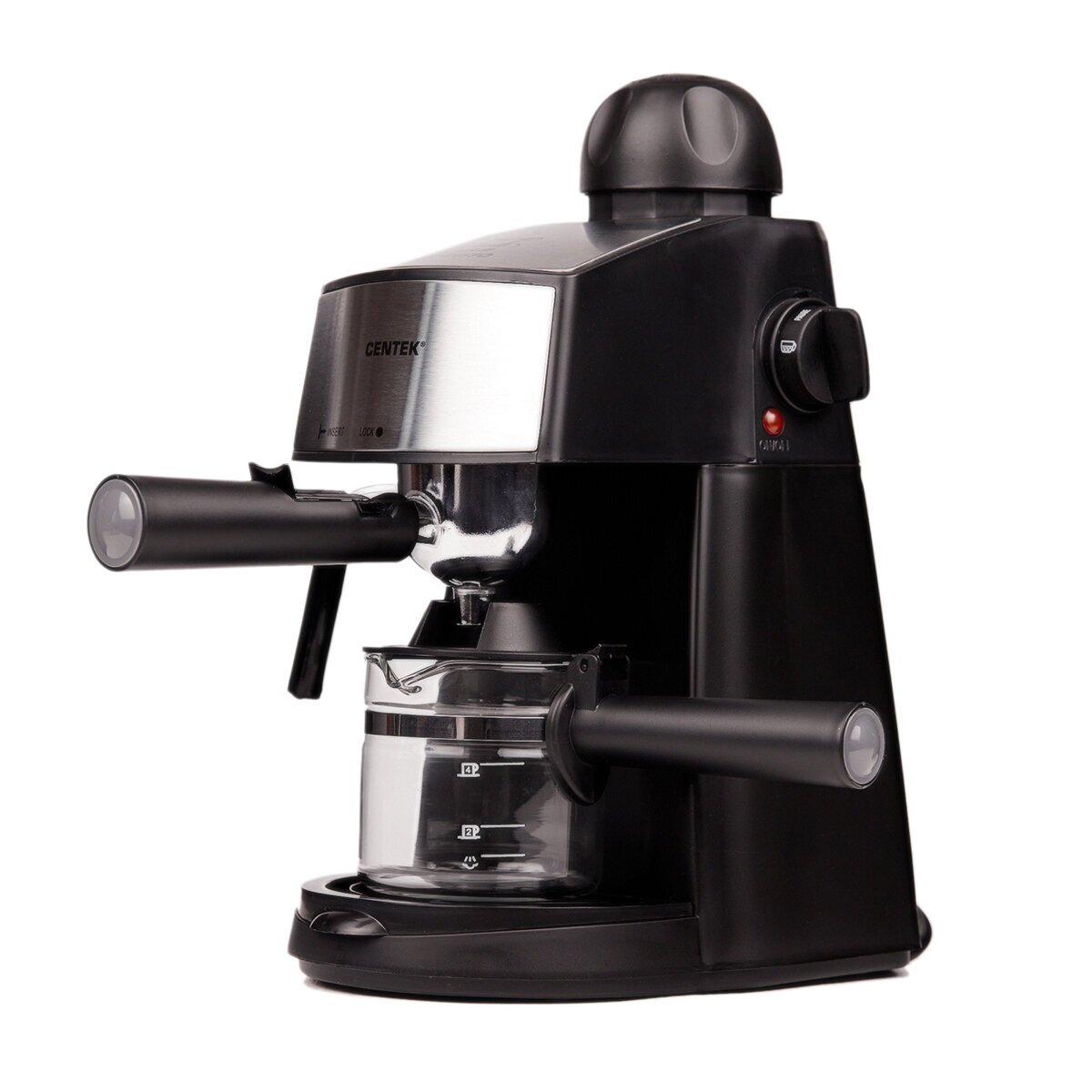 Кофеварка CENTEK СТ-1160, пластик/металл, 3.5 бар,