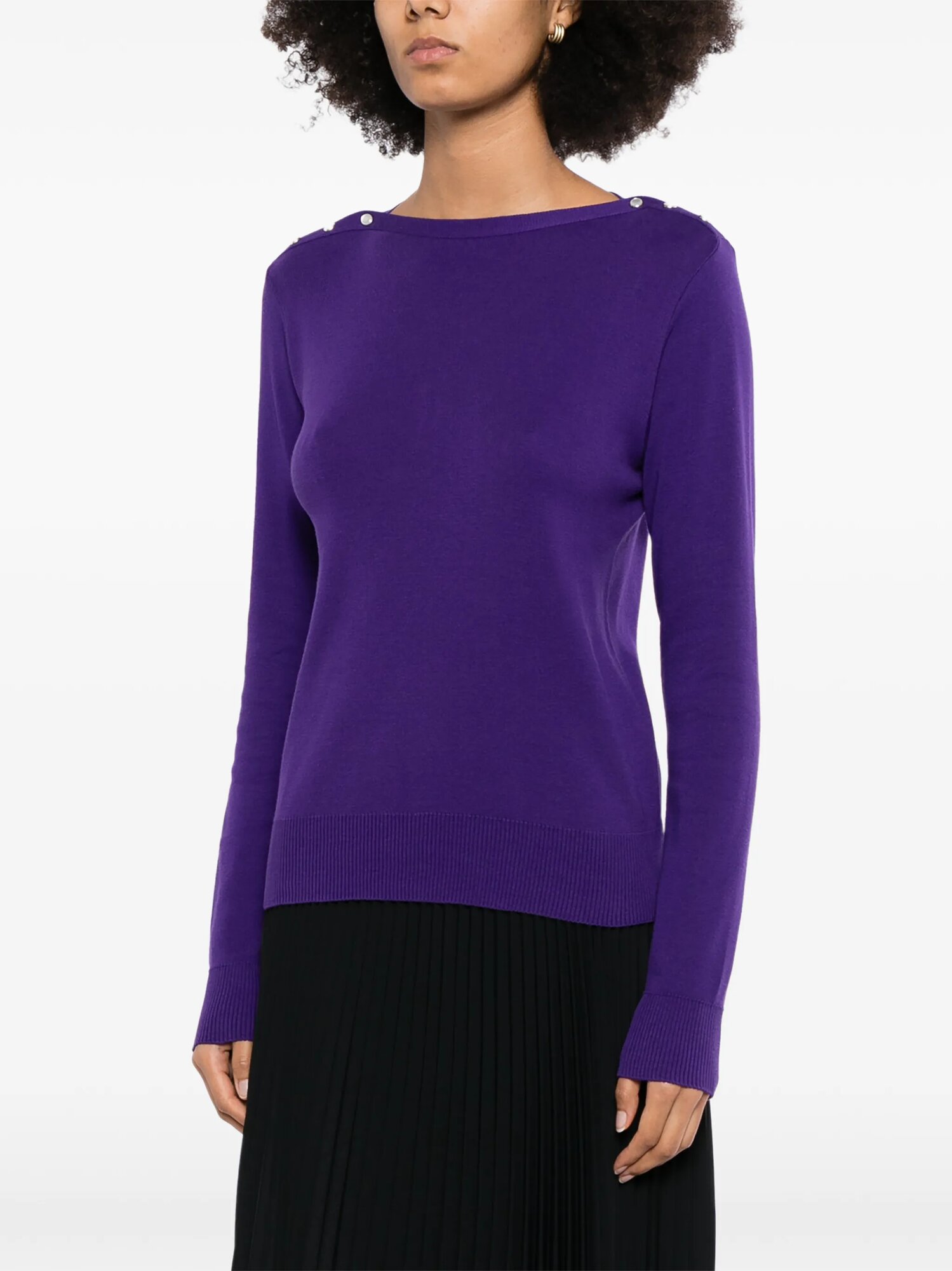 Свитер agnes b. Badiane sweater, размер 42, , purple — фото 1