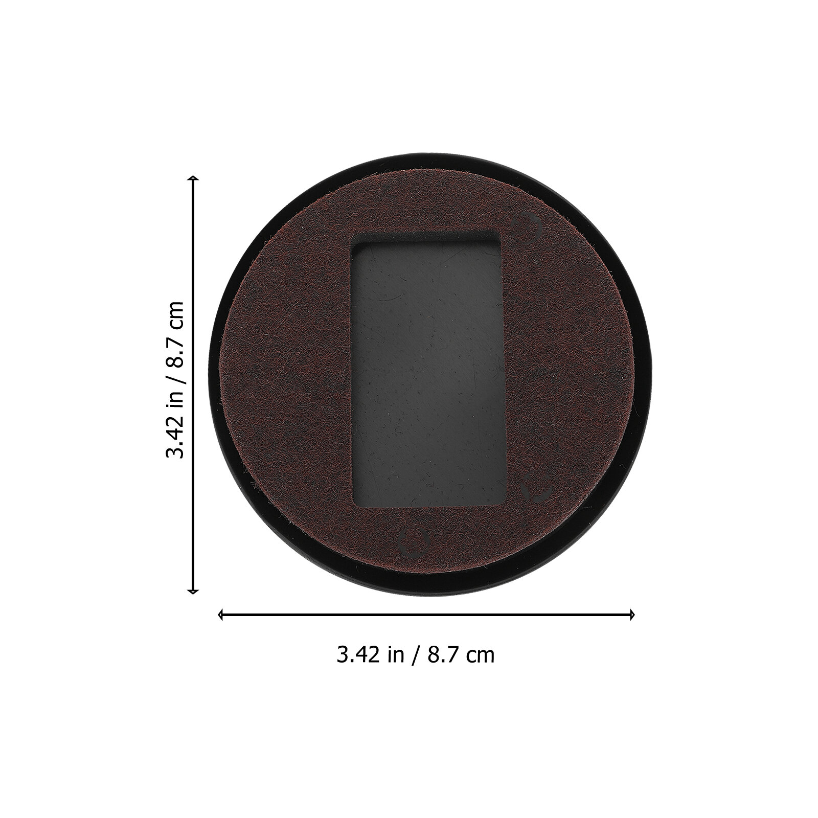 5 Штук Протекторы Для Мебельных Колес Стопоры Кастер Кубки Из Велюра Защита Пола От Повреждений 8 7X8 7X1 Cm