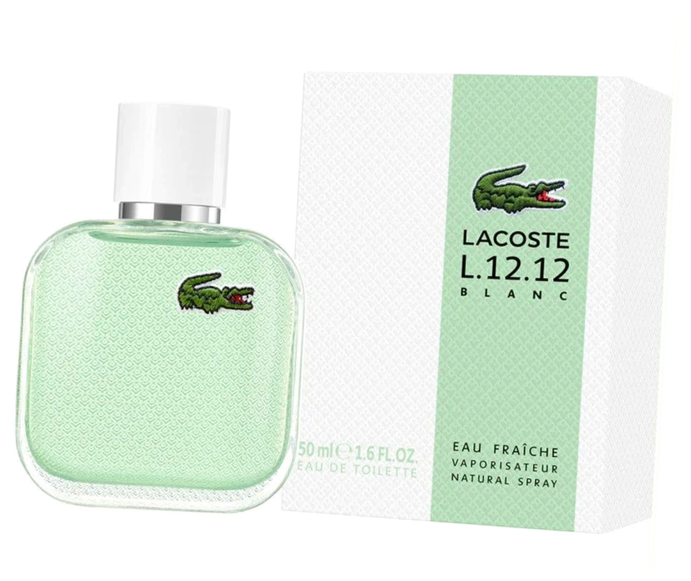 Туалетная вода для мужчин Лакост Бланк О Фреш объёмом 50 мл / Lacoste L 12 12 Blanc Eau Fraiche