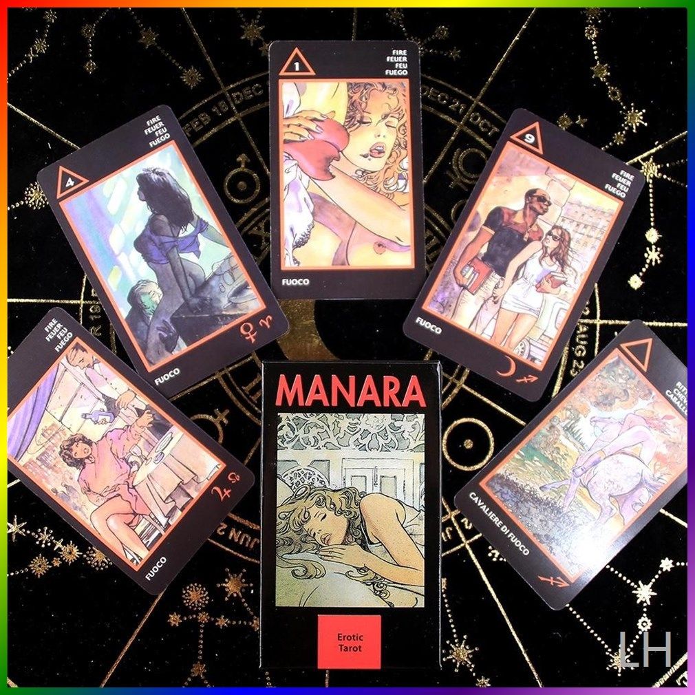Карты Таро "Manara Erotic Tarot " Италия Lo Scarabeo / Эротическое Таро Манара