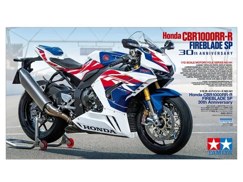 Tamiya 14141 1/12 CBR1000RR-R Fireblade SP 30th Anniversary сборная модель автомобилей
