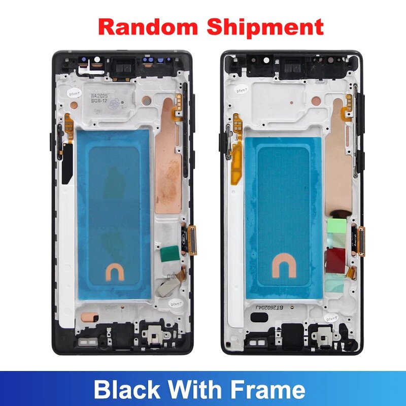 Дисплей для Samsung Galaxy Note 9 Black With Frame
