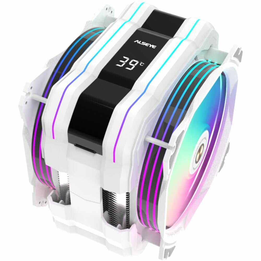 Кулер для процессора Alseye M120D-W-Plus A-RGB