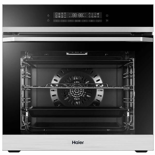 Электрический духовой шкаф Haier HOQ-P16AN5SX Black/Inox
