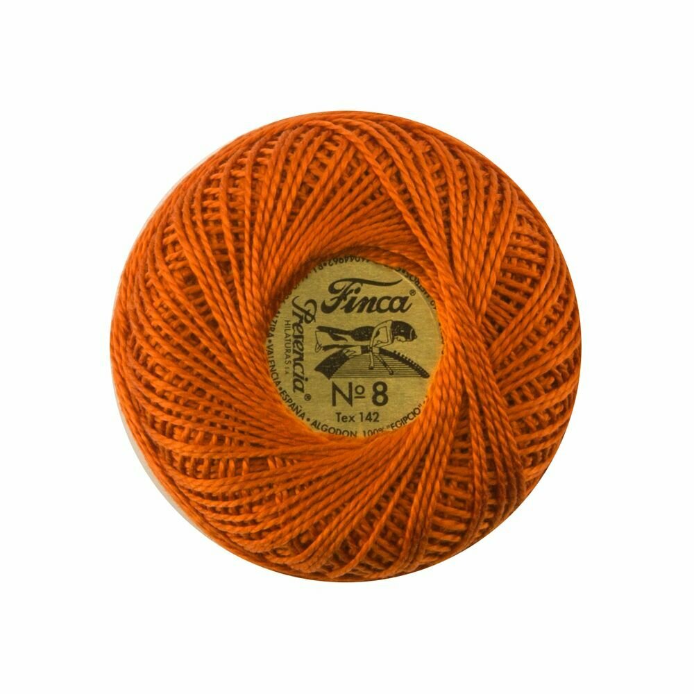 Мулине PRESENCIA HILATURAS "Finca Perle", Жемчужное, №8, однотонный цвет 7580, 1 шт