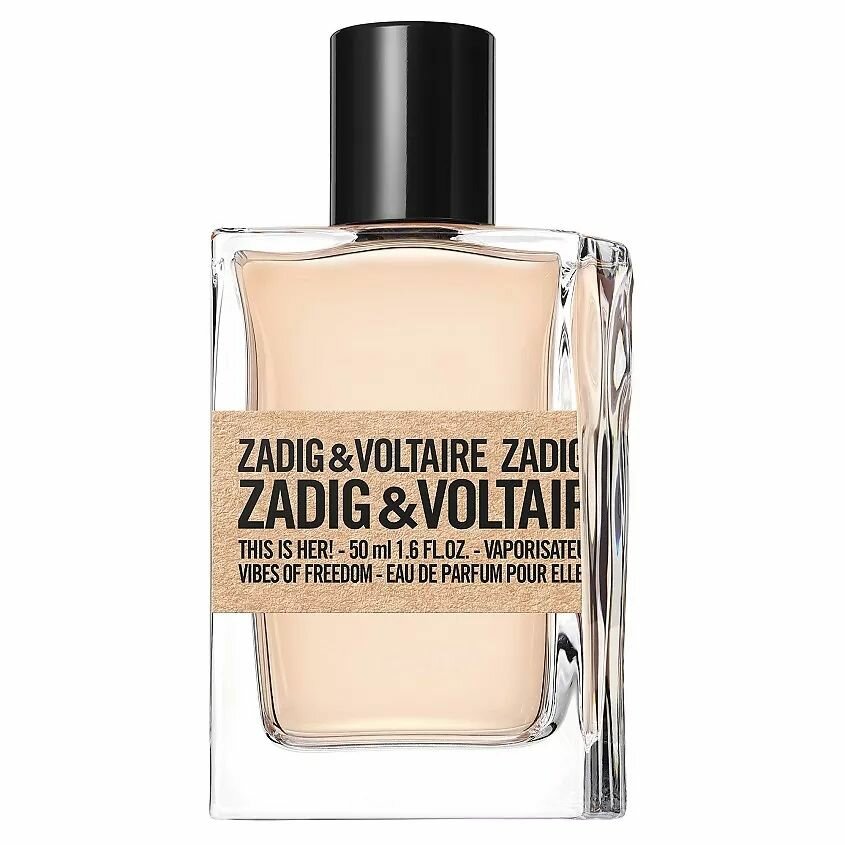 ZADIG&VOLTAIRE Парфюмерная вода женская THIS IS HER! VIBES OF FREEDOM Задиг э Вольтер духи женские, 50 мл