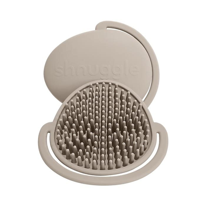 Расческа Shnuggle силиконовая щетка для волос для младенцев, taupe