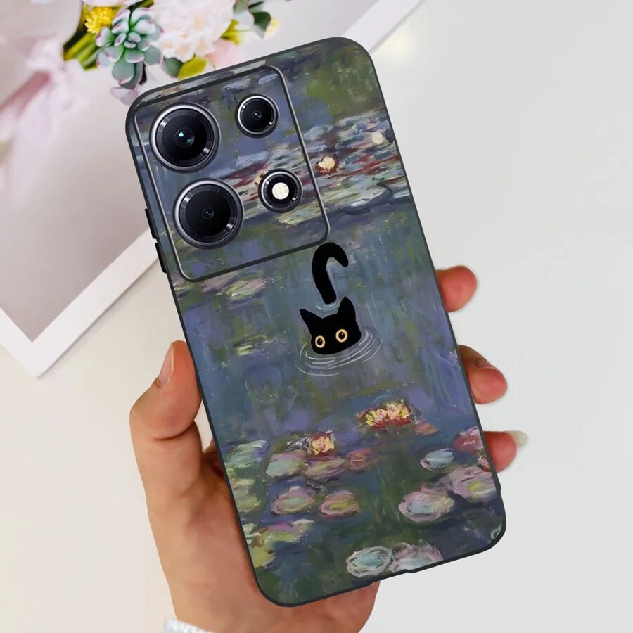 Чехол для Infinix Note 30 X6833B Cool DragonTPU, мягкий силиконовый 778, Infinix Note 30 Pro
