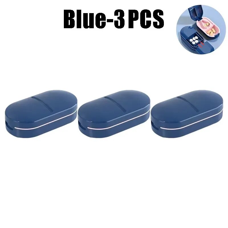 Резак для таблеток Blue 3pcs