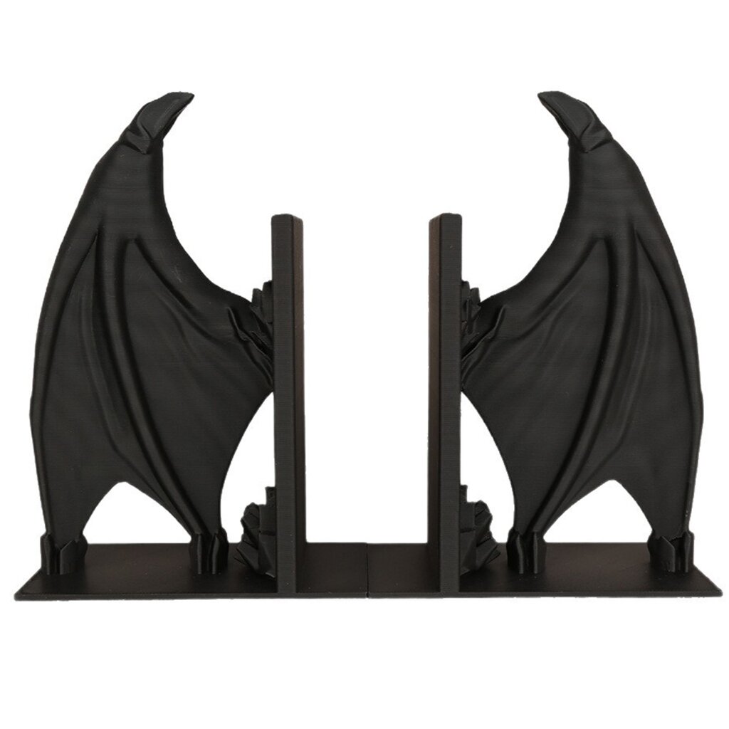 Настольные подставки для книг в форме крыльев летучей мыши для хранения книг в вертикальном положении