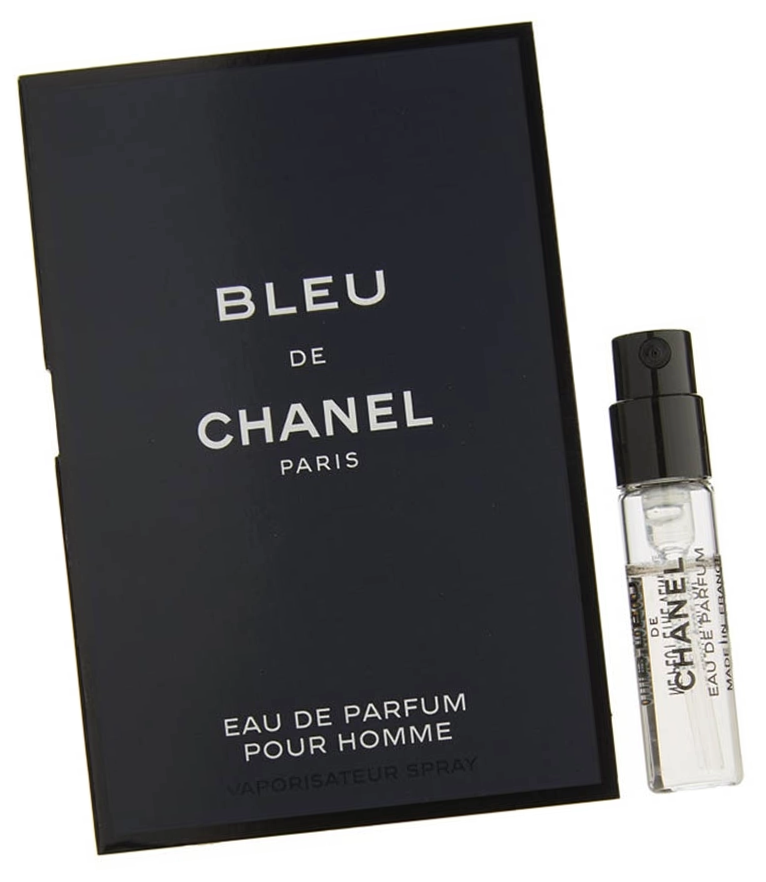 Мужская парфюмерная миниатюра Bleu De Chanel Eau De Parfum 1.5 мл - Шанель Блю Де Шанель