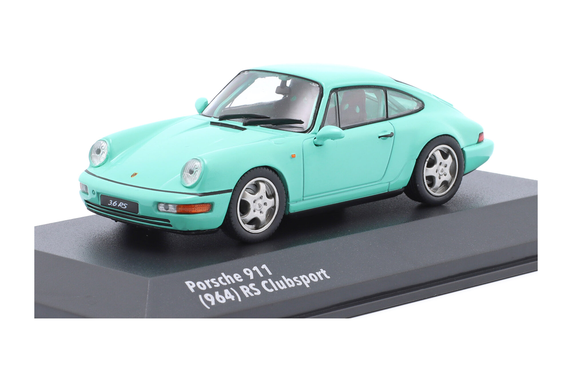 Модель коллекционная SOLIDO Porsche 911 rs clubsport (993) 1994 бирюзовый