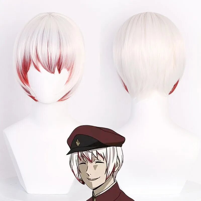Парик для косплея аниме Проза бродячих псов Bungo Stray Dogs
