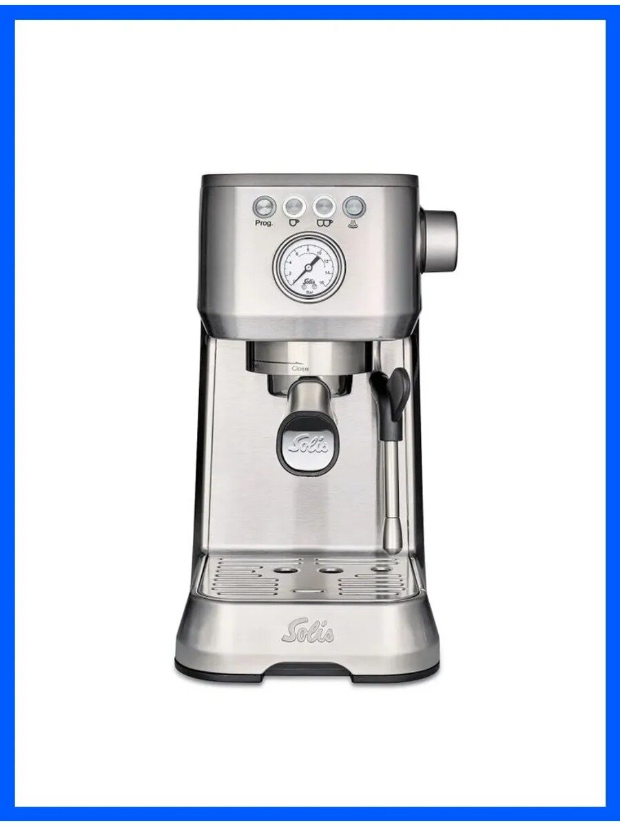 Solis Barista Perfetta Plus SOL98081 рожковая кофеварка, 16 бар, 1700 Вт, 1.7