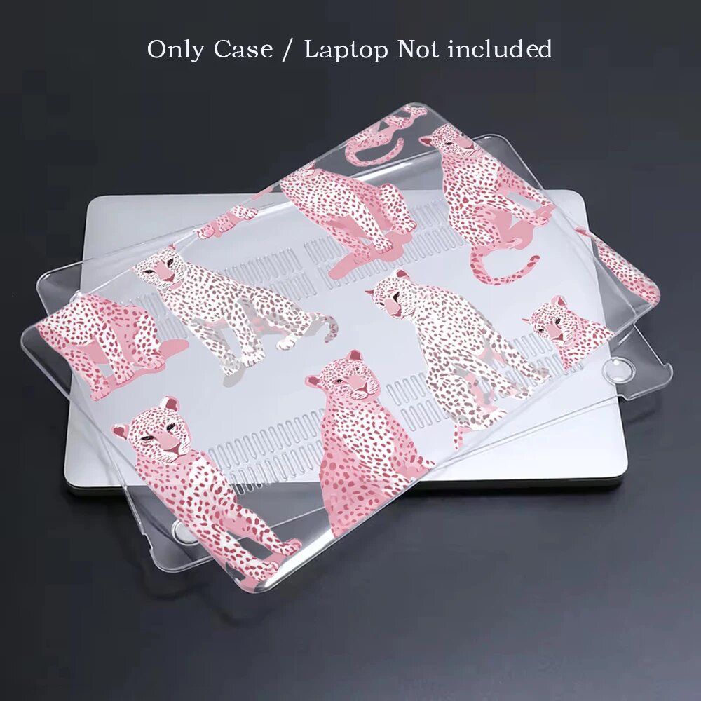 Чехол для MacBook Pro/Air 13/14/15/16 EGYAL Leopard Print Air 13.6 2022-2026, H-LC5804 SJT