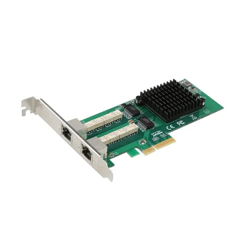 Двухпортовый Ethernet адаптер ST-JY для Intel I350AM4