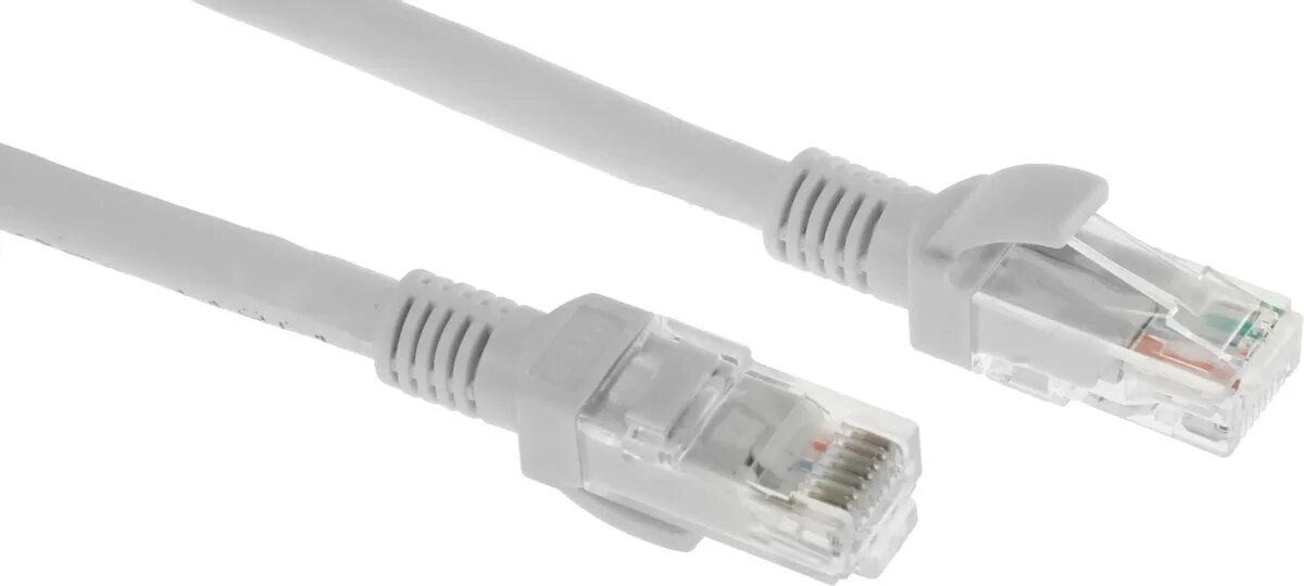 Патч-корд NTSS NTSS-PC-UTP-RJ45-6-1.0-LSZH-GY, вилка RJ-45, вилка RJ-45, кат.6, LSZH, 1м, серый