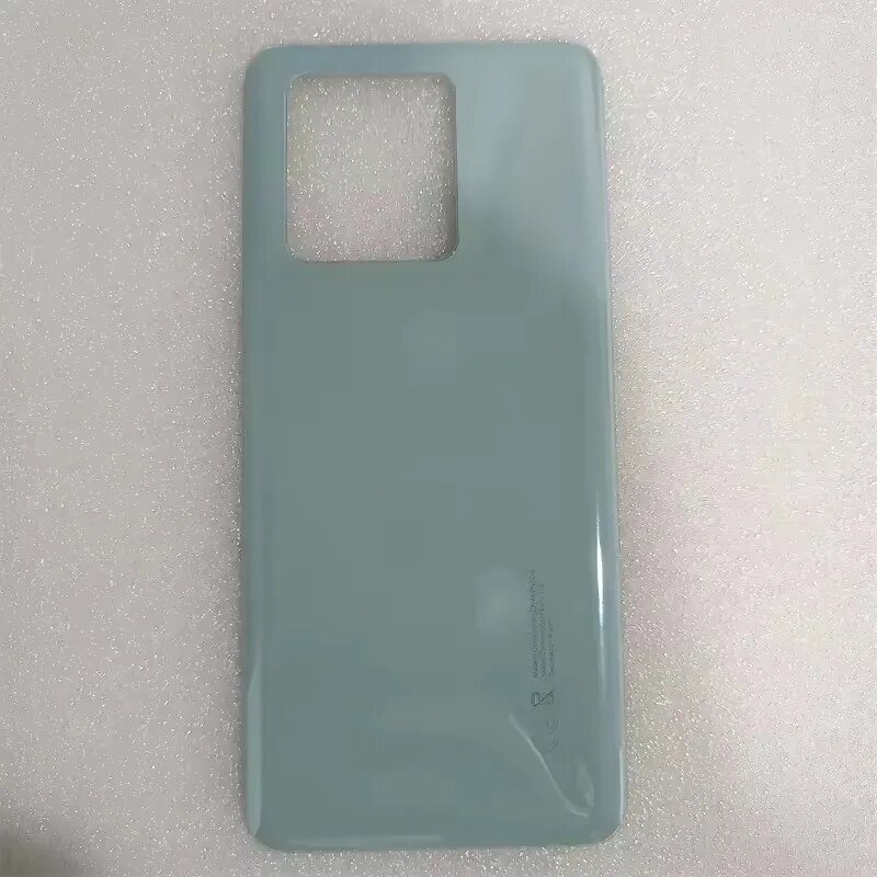 Задняя крышка аккумулятора для Xiaomi Mi 13T Mi13T Pro, задняя дверь, 3D стеклянная Green No Lens
