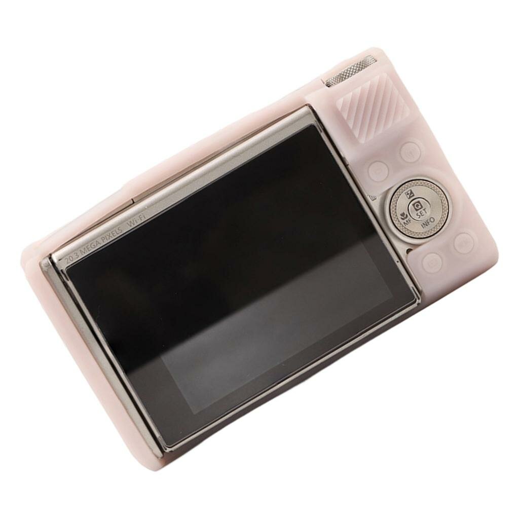 Силиконовая крышка камеры для SX740 SX730 с заглушкой объектива, Розовый
