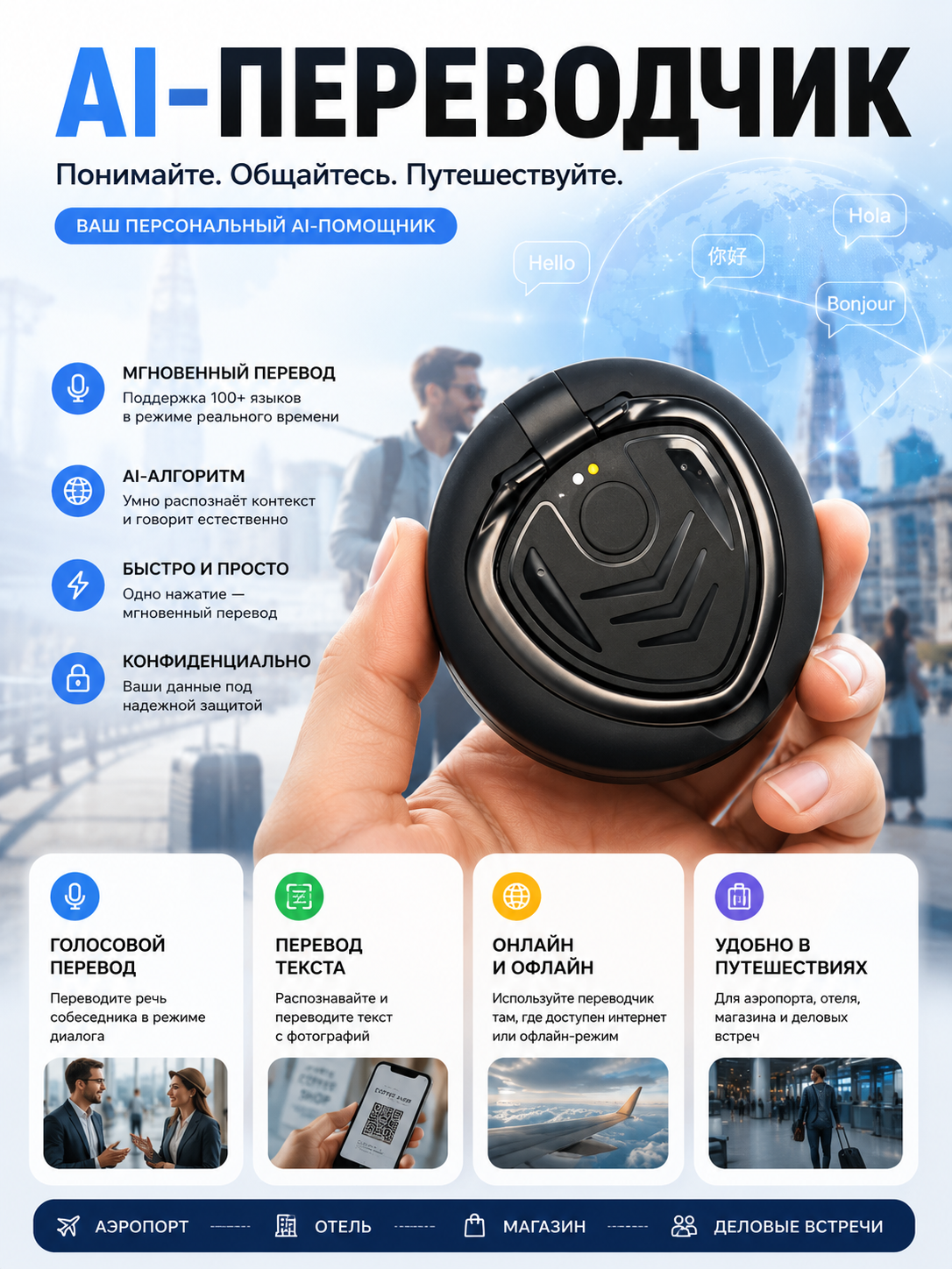 Переводчик голосовой