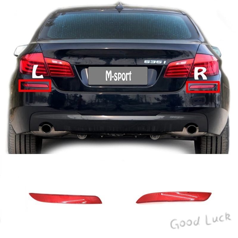 Отражатель заднего бампера 63147842955 63147842956 для BMW 5 серии