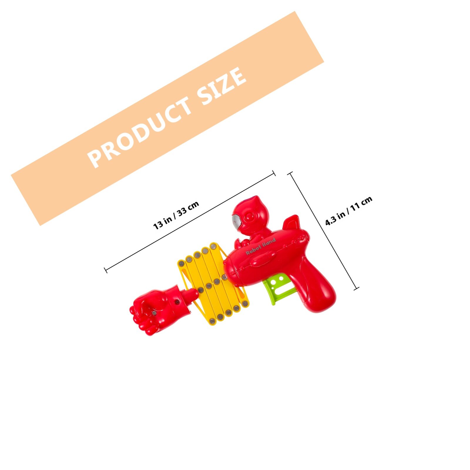 Игрушка С Детской Роботизированной Кулаком 2 Штуки Многоцветный 33X11CM