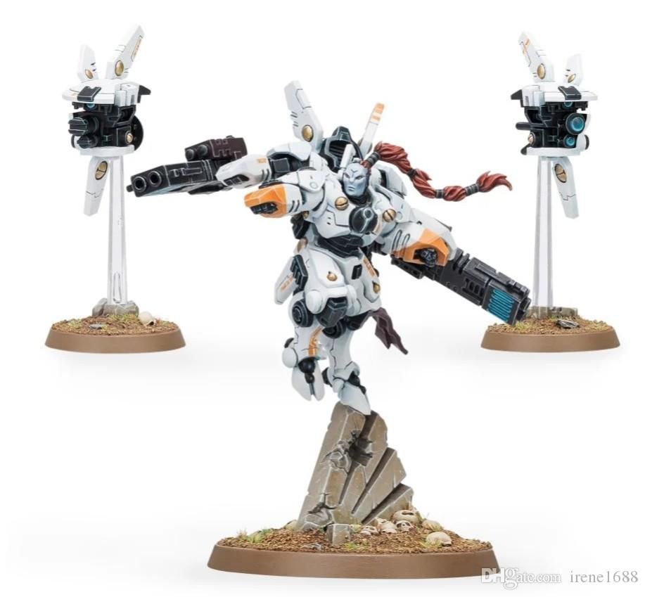 Смола вархаммер 40000 миниатюра Warhammer 40000 титана Tau Commander Shadowsun миниатюры днд Фигурка для настольной игры