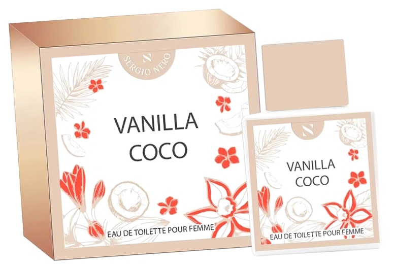Женская туалетная вода Sergio Nero Vanilla Coco 50 мл - Серджио Неро