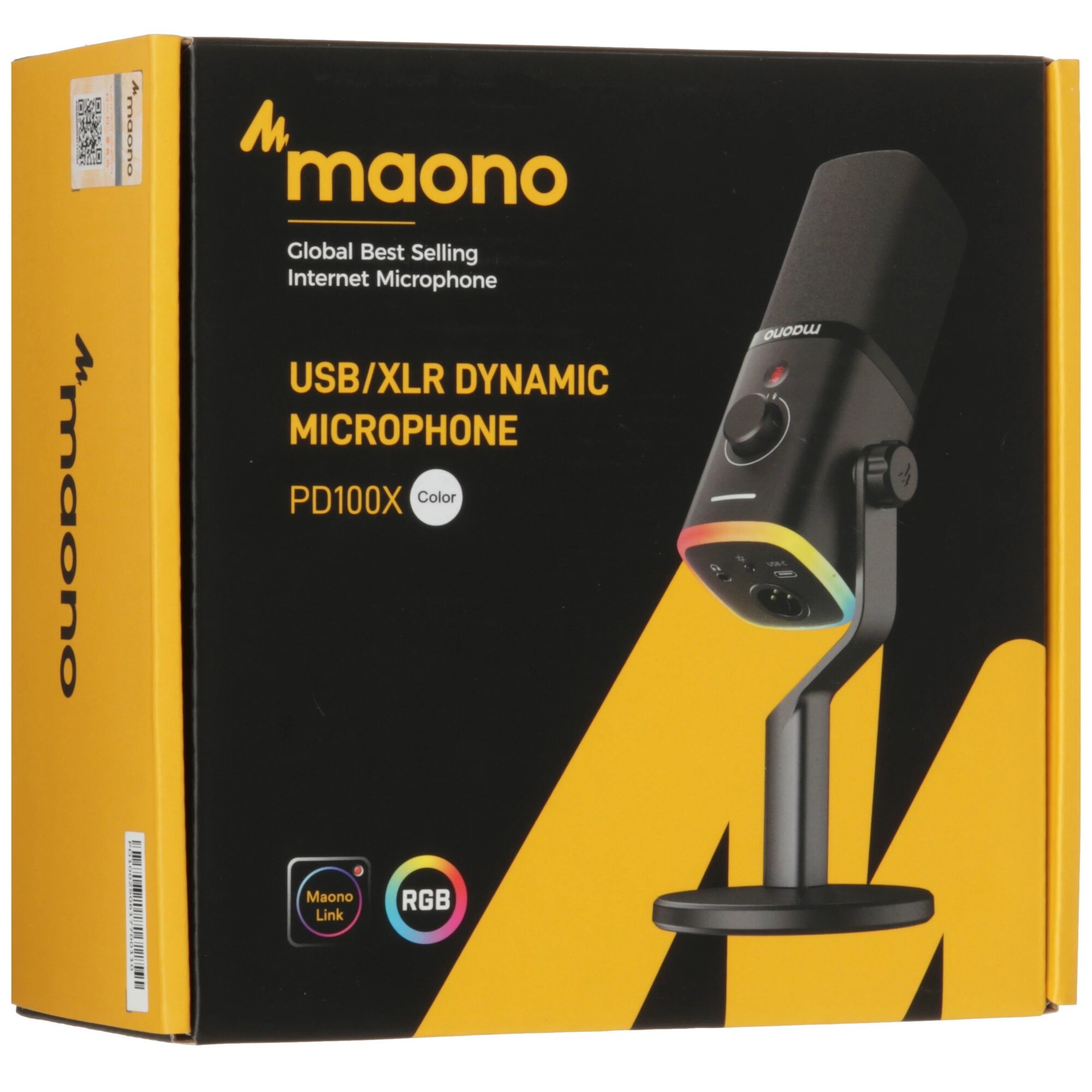 Микрофонный комплект Maono PD100X белый, компьютерный, студийный