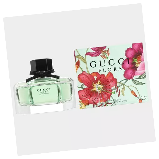 Gucci Flora туалетная вода женская 75 мл - Гуччи Флор зеленые Ноты