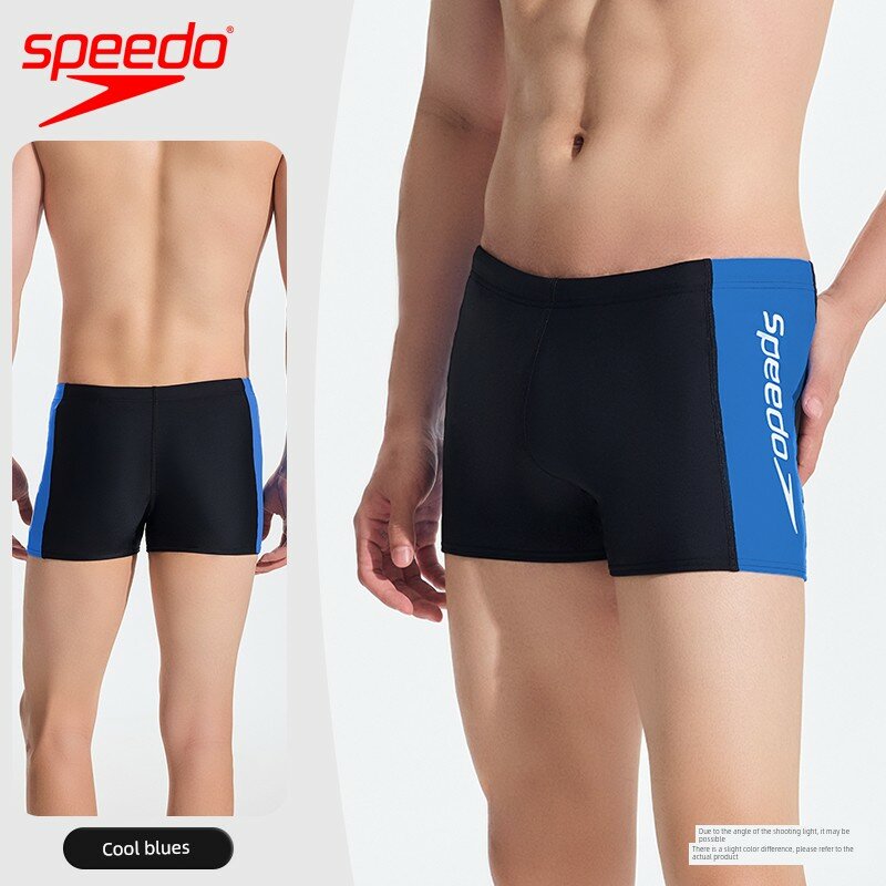 Speedo FreeSkin Series мужские тренировочные плавки с антихлором, прохладный синий тон, размер 34
