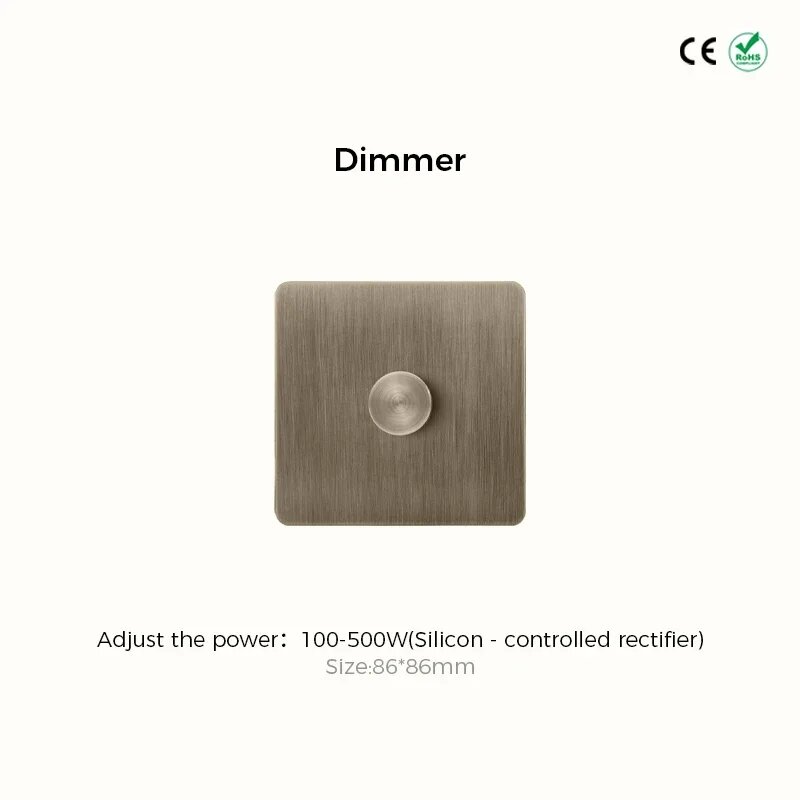 AVOIR Панель розетки бронза 220В Dimmer