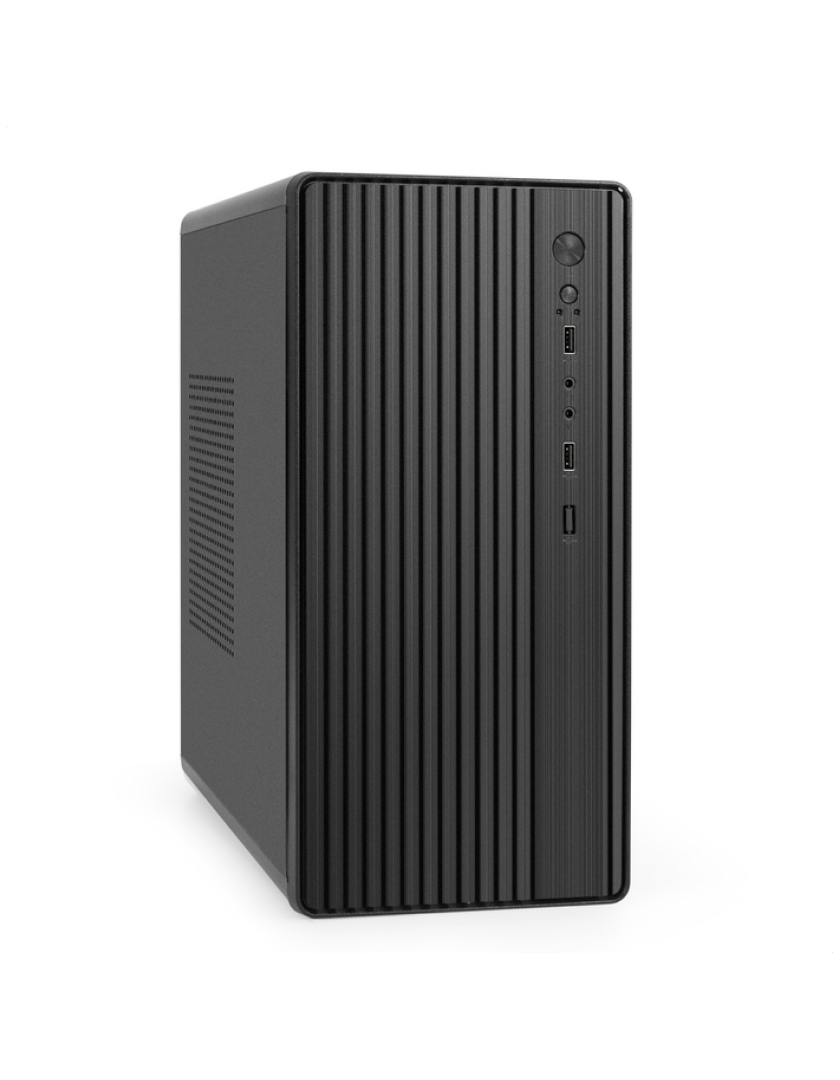Корпус Exegate BAA-503 EX299007RUS, mATX, Mini-ITX, Mini-Tower, без БП, 2xUSB, сталь, черный
