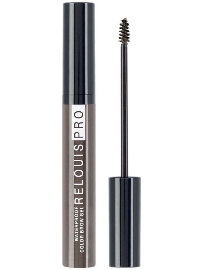 Relouis Гель для бровей Waterproof Color Brow Gel оттеночный водостойкий тон 05 Deep Toupe 6 г