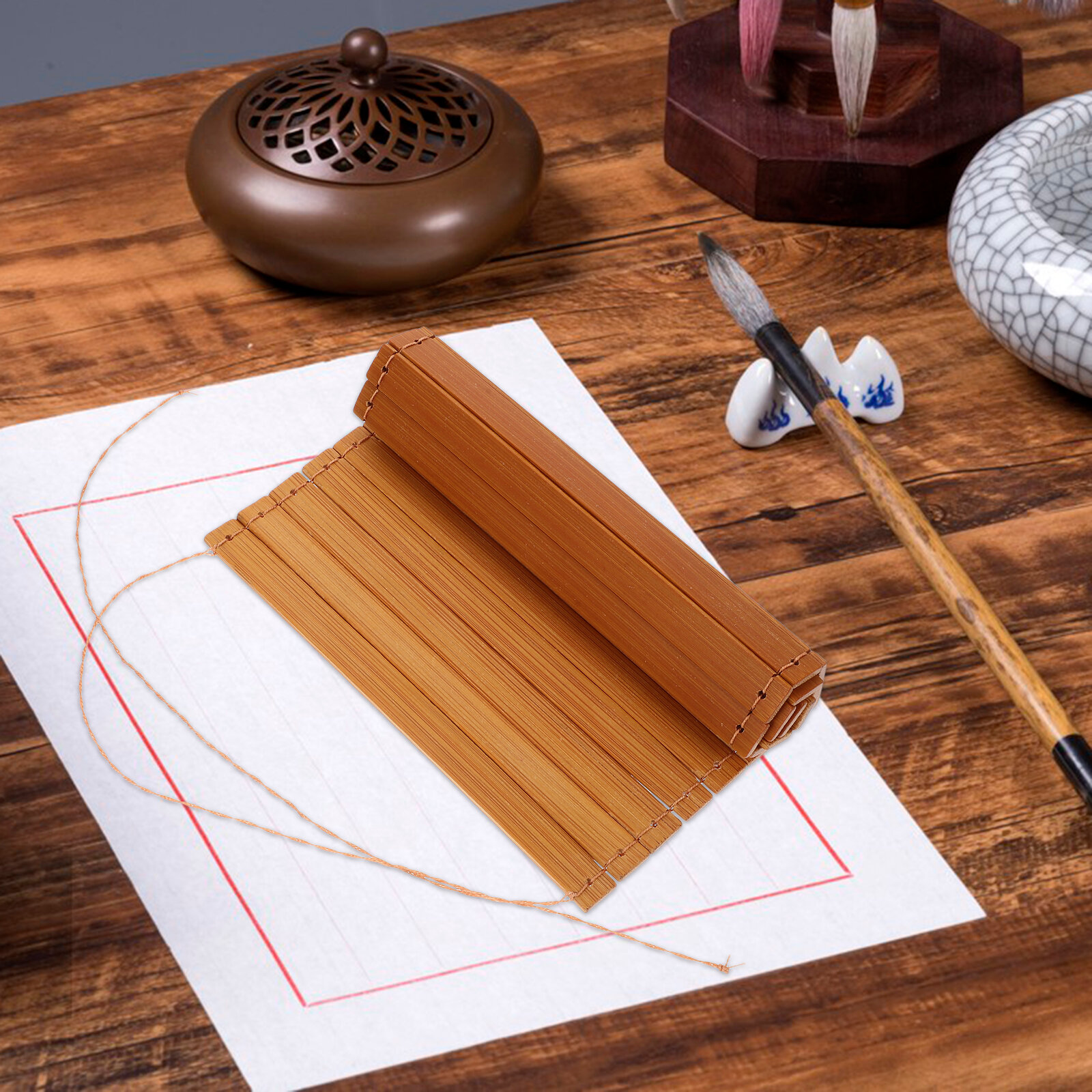 DIY Из Бамбука Многофункциональный Лист Бамбуковые Пластины Для Творчества 24.00X15.80X1.00CM