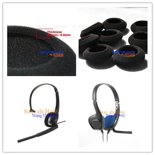 5 пар пенопластовых амбушюров для наушников Plantronics Audio 626 628 310 AIZUOYOU