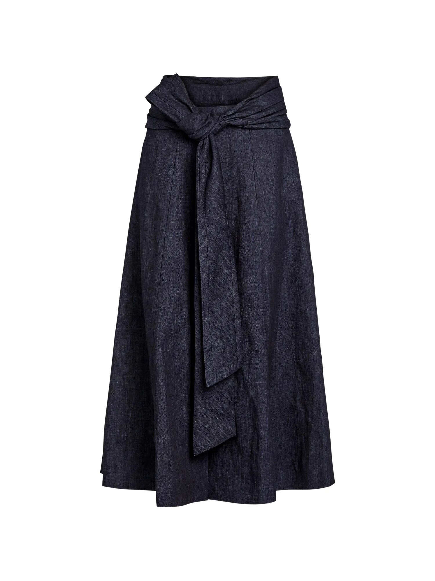 Юбка Midi tie-waist panelled skirt