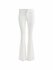 Джинсы Alice+Olivia Kai flared jeans, размер 34, бежевый/белый
