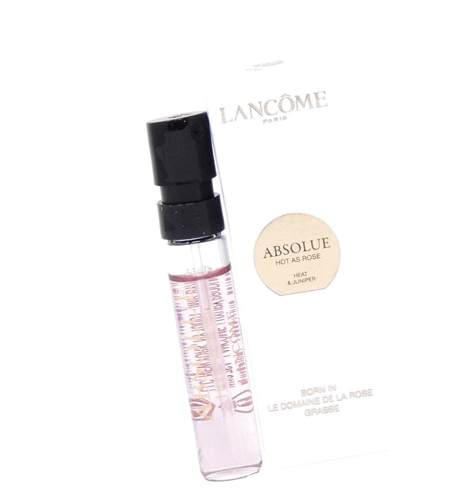 Парфюмерная вода Lancome Hot As Rose 2 мл сэмпл - Ланком Хот Эс Роуз для женщин и мужчин, Роза
