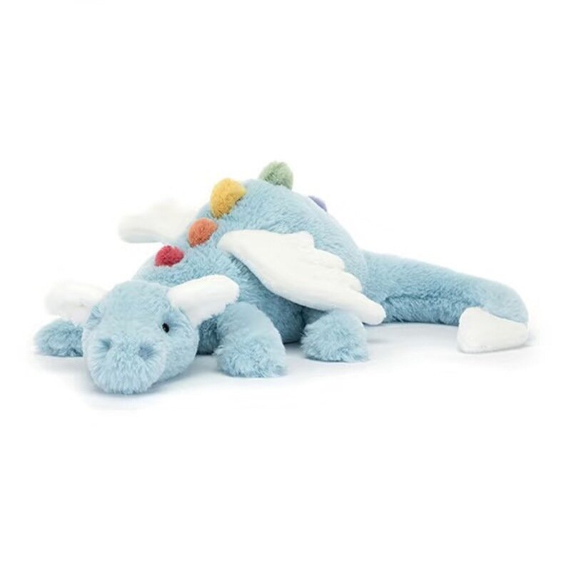Британские плюшевые игрушки в стиле Jellycat Серия медведей Барселона и дракона Матча Милые животные куклы подарок на