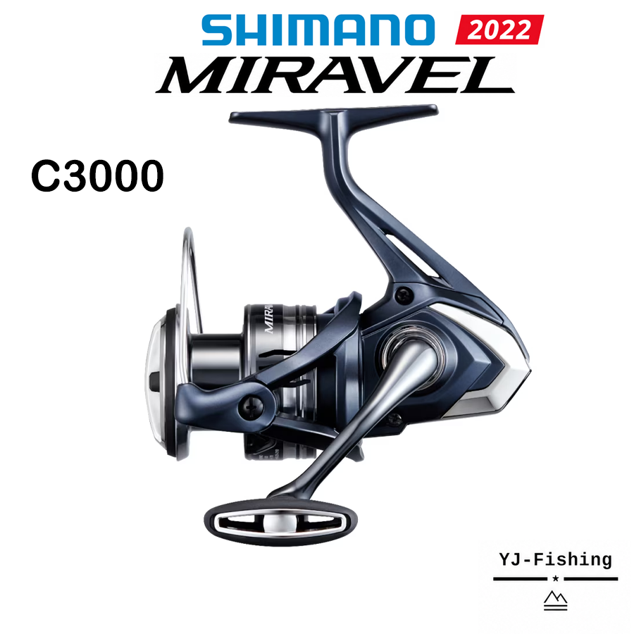 SHIMANO 2022 MIRAVEL C3000 Спиннинговое катушка Подходит для Морская и пресной, Малайзия