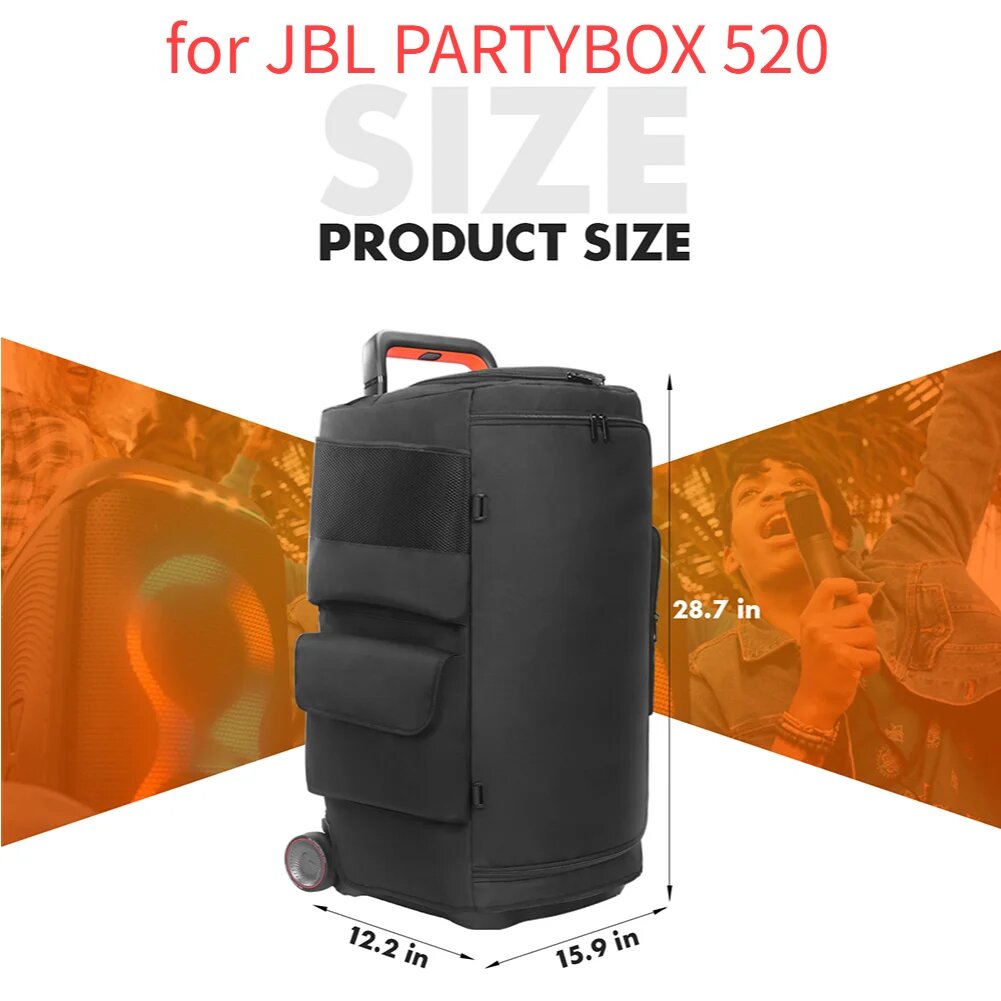 Чехол для колонки JBL PARTYBOX ATUOTIN PARTYBOX 520