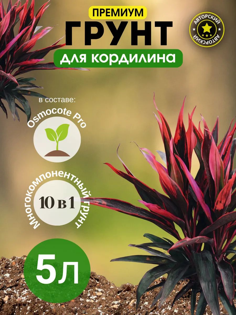 Грунт для Кордилина 5л готовый премиум