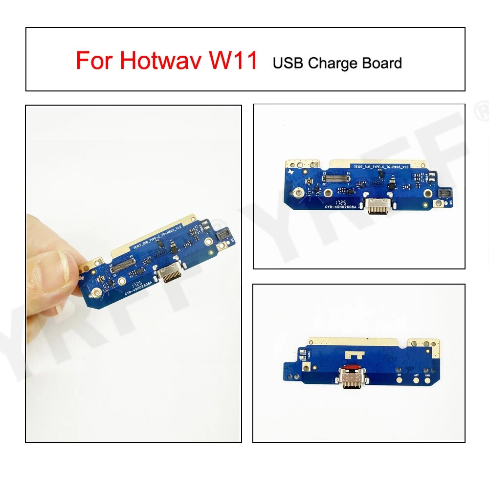 Плата зарядного устройства USB для Hotwav W11, запчасть для ремонта мобильного телефона