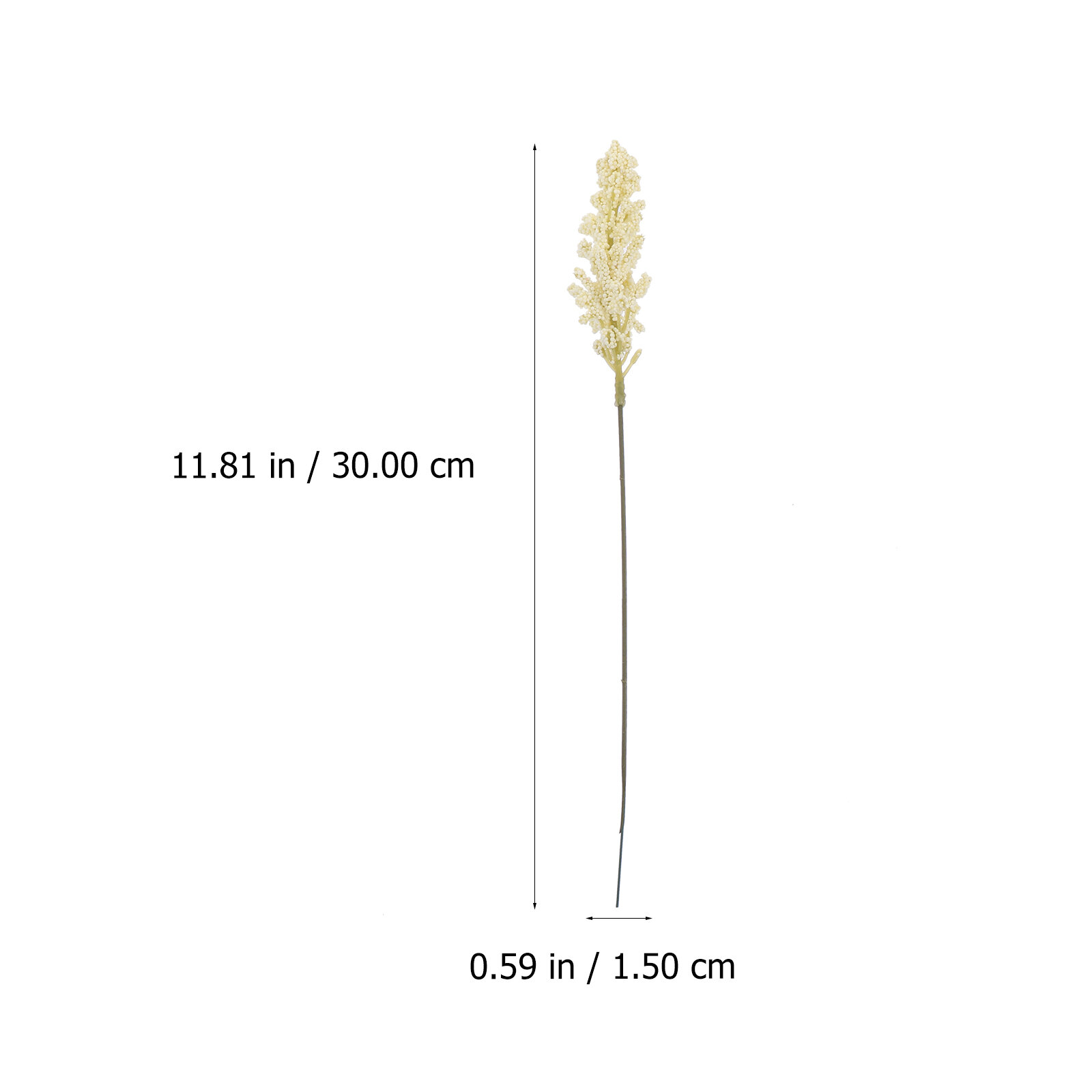 18 Штук Природные Пластиковые Стебли Проса Для Украшения Дома 30X1.5Cm